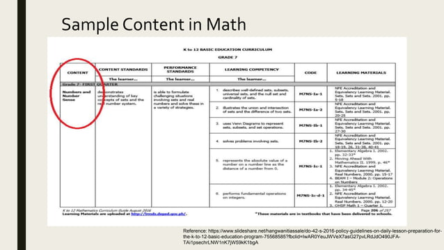 DepEd Order no. 42 s. 2016 | PPTX | Educational Assessment | Education