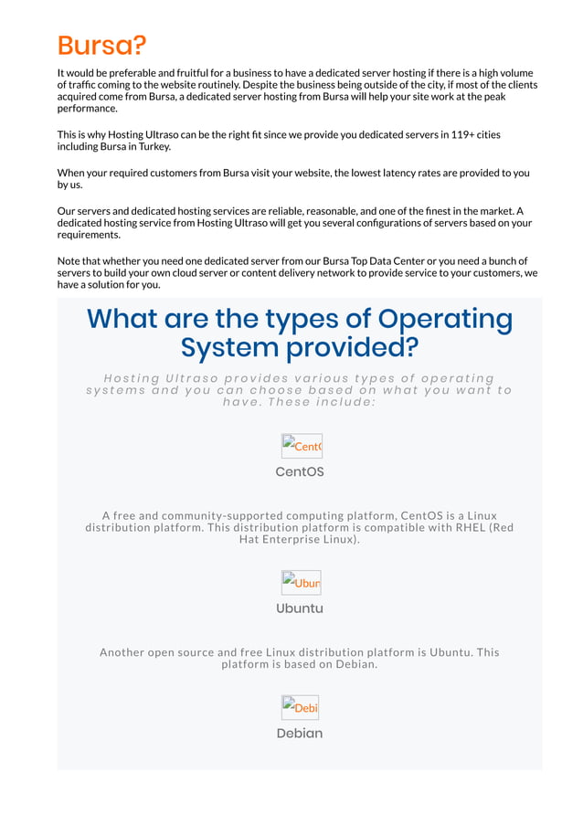 Dedicated server bursa | PDF