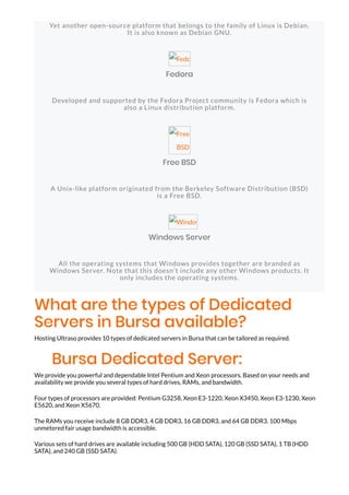 Dedicated server bursa | PDF