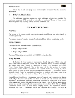 Gas turbine Power Station Internship Report | DOCX