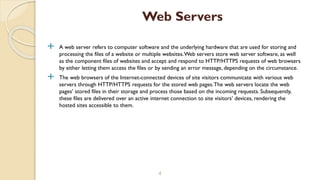 Dedicated web servers or shared web servers | PPT