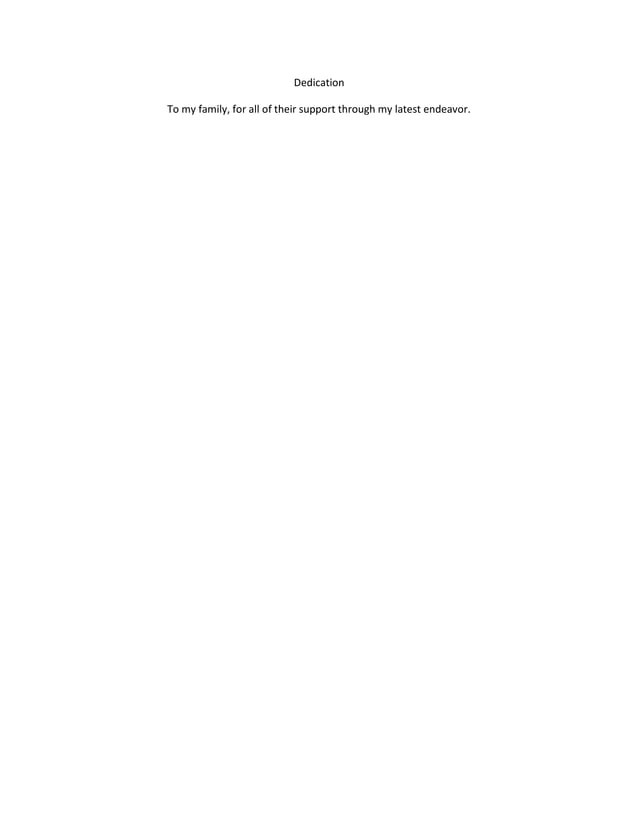 Dedication | DOCX