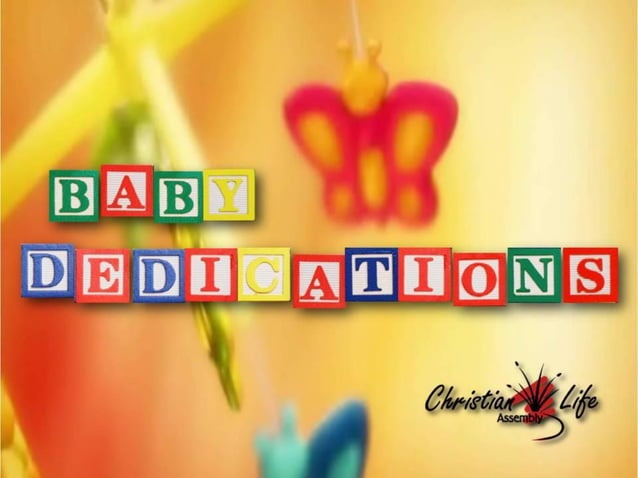Baby Dedications, 3/27/11 | PPT