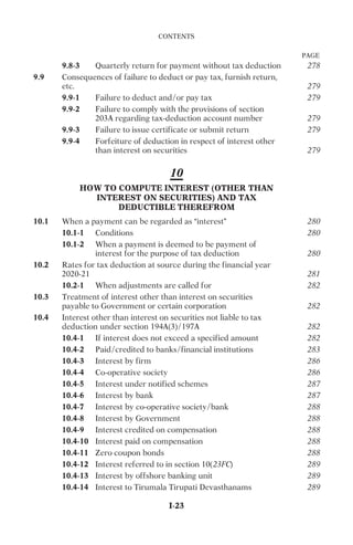 Taxmann's Deduction of Tax at Source with Advance Tax | PDF