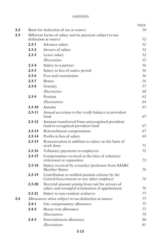 Taxmann's Deduction of Tax at Source with Advance Tax | PDF