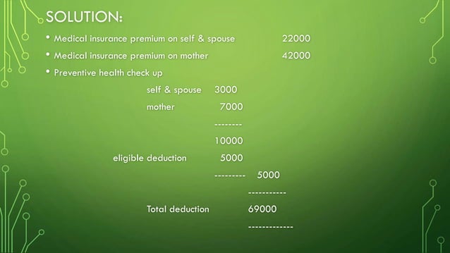 Deductions 80C - 80U | PDF