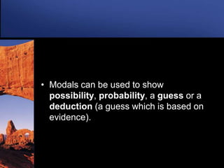 Deductions and possibilities | PPT