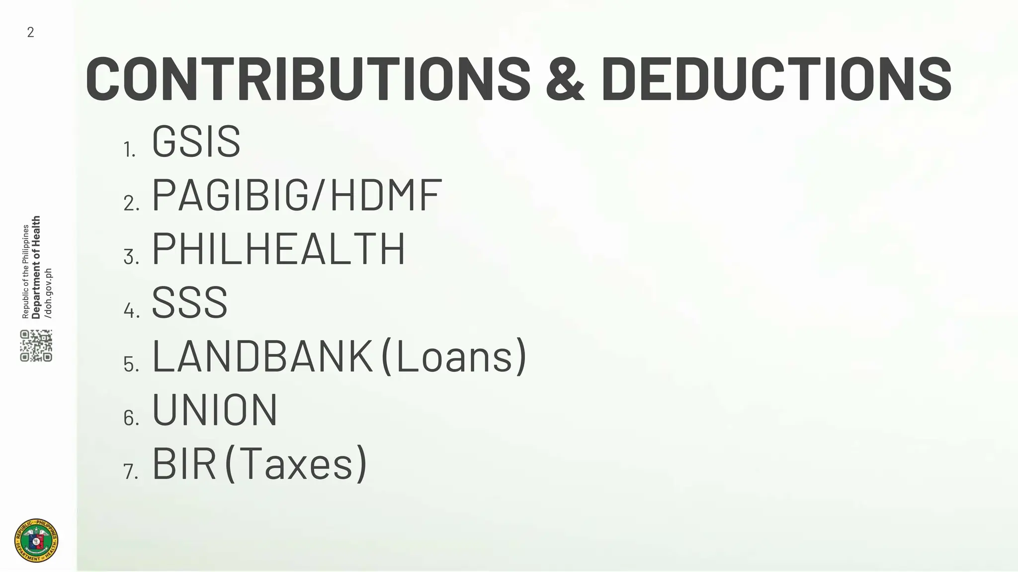 DEDUCTIONS AND TAXES FOR EMPLOYEES OF GOVT.pptx