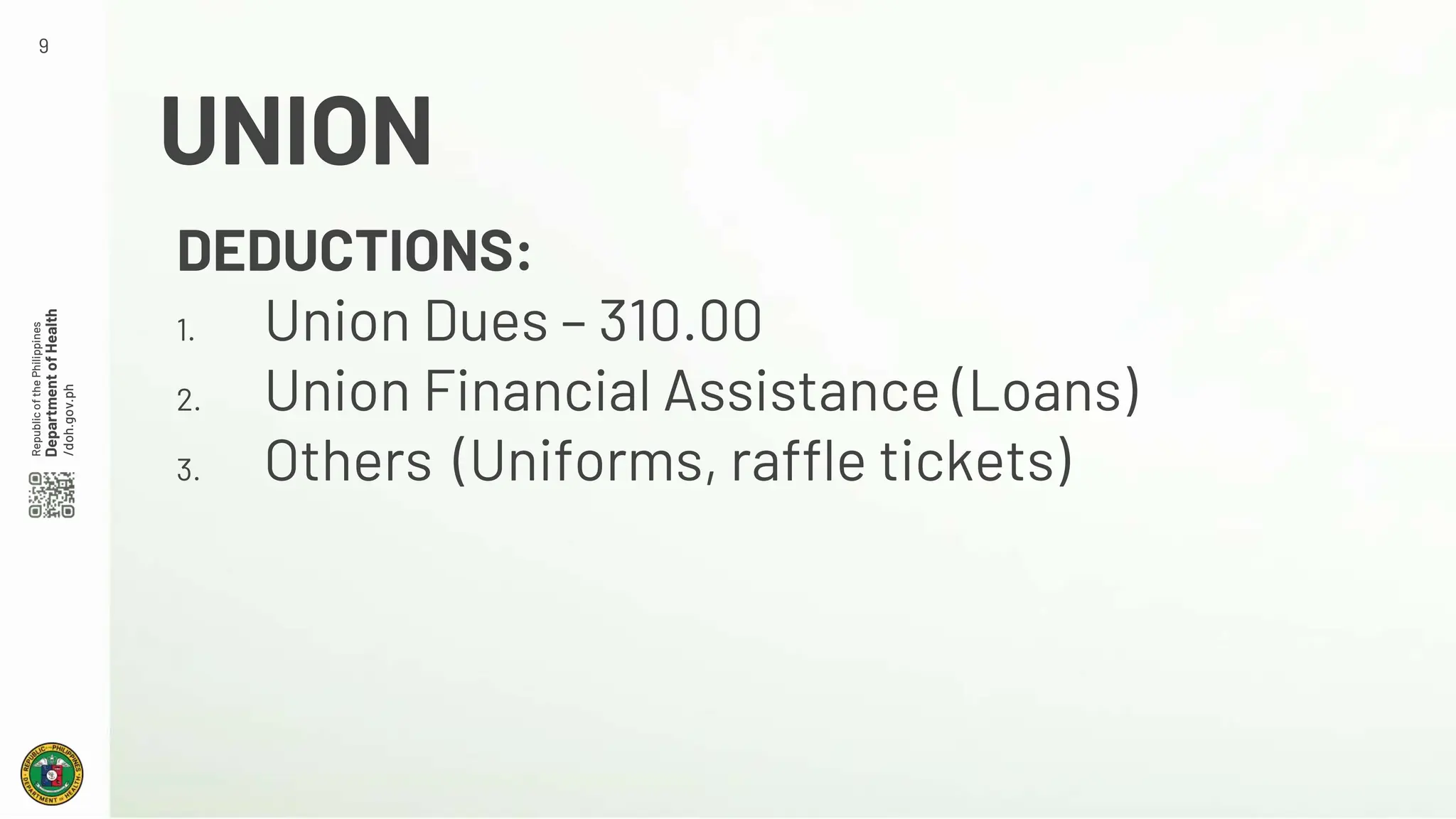 DEDUCTIONS AND TAXES FOR EMPLOYEES OF GOVT.pptx