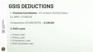 DEDUCTIONS AND TAXES FOR EMPLOYEES OF GOVT.pptx