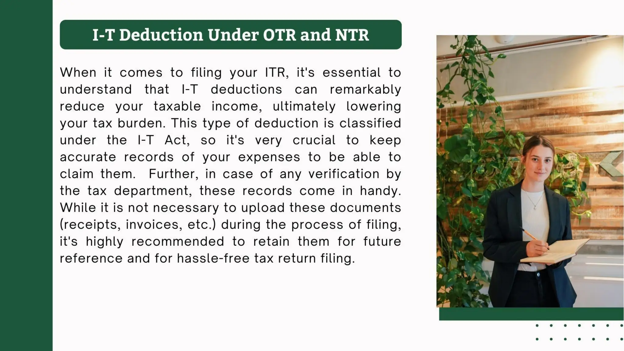 Important Things to Consider When Filing an ITR Between an NTR and an OTR | PDF