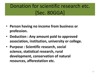 Deductions (tax) | PPTX