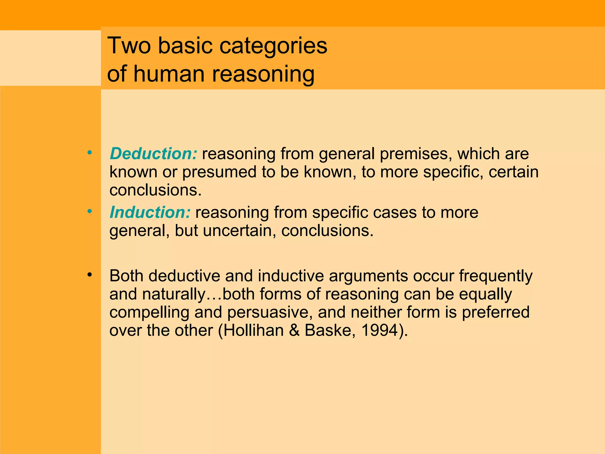 Deduction vs. Induction | PPT