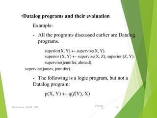 Deductive Database | PPT