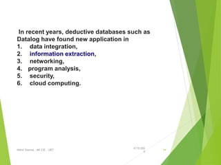 Deductive Database | PPT