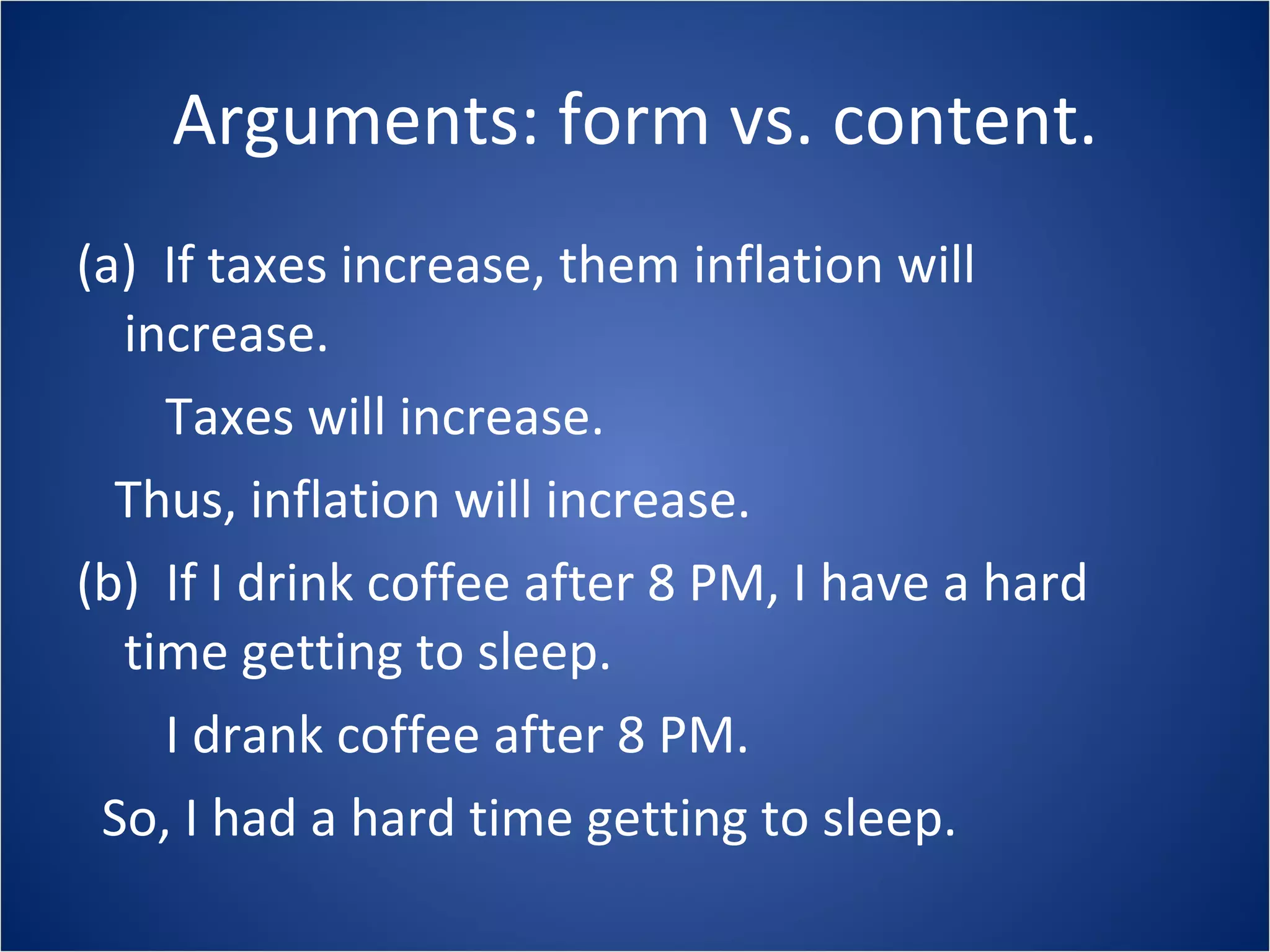 Deductive and Inductive Arguments | PPT