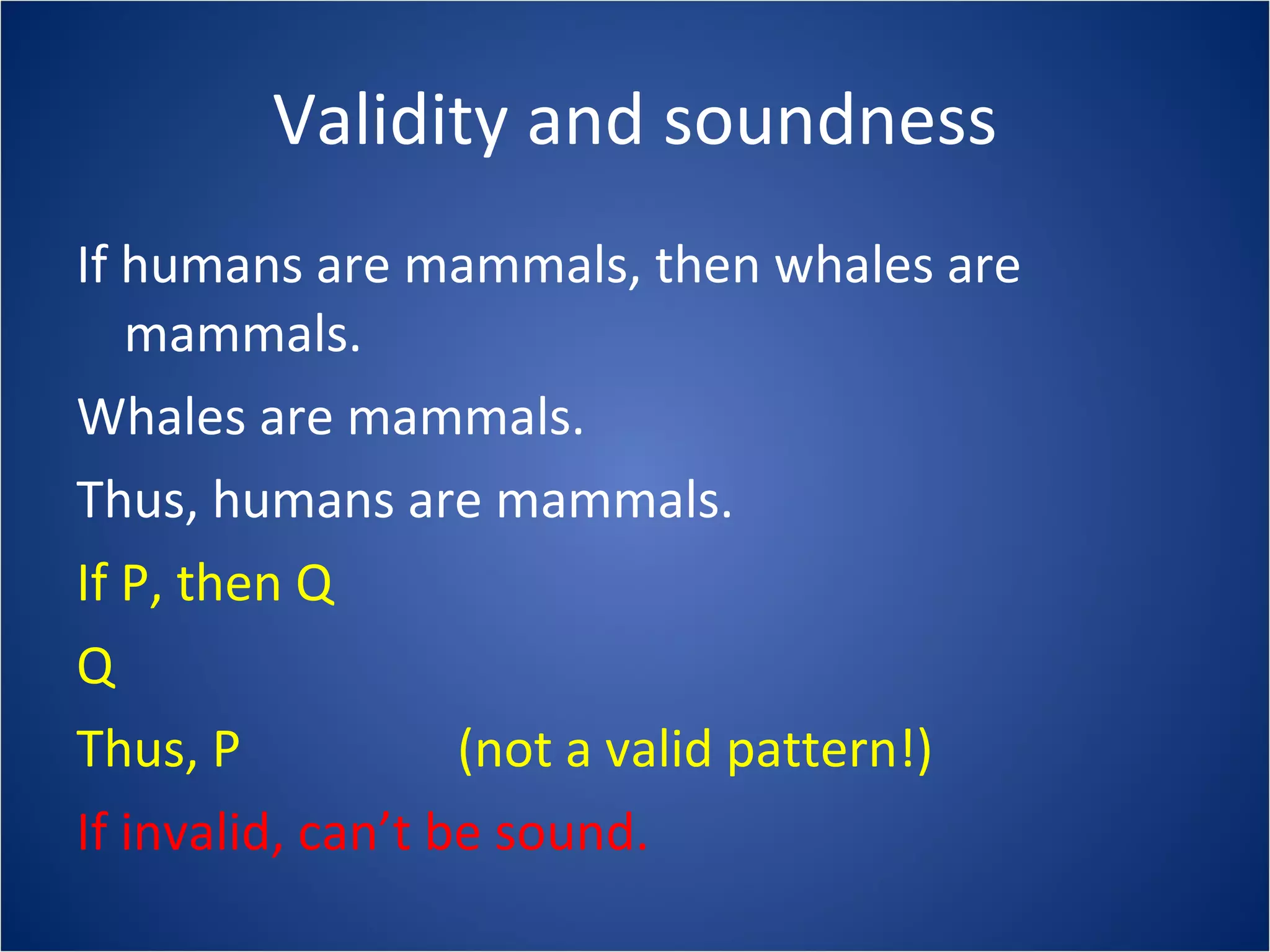 Deductive And Inductive Arguments Ppt