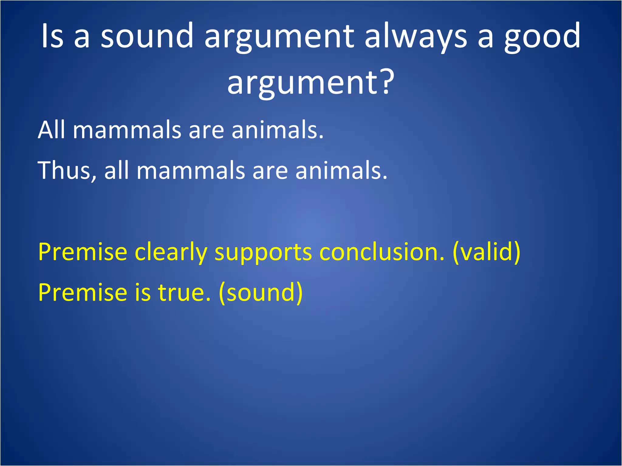 Deductive And Inductive Arguments Ppt