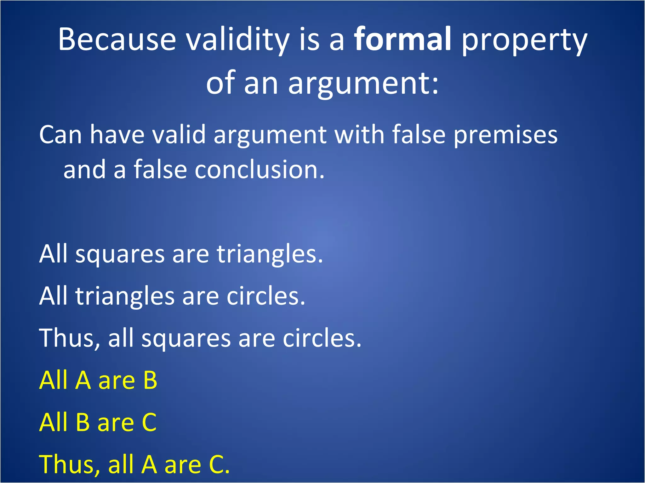 Deductive And Inductive Arguments Ppt