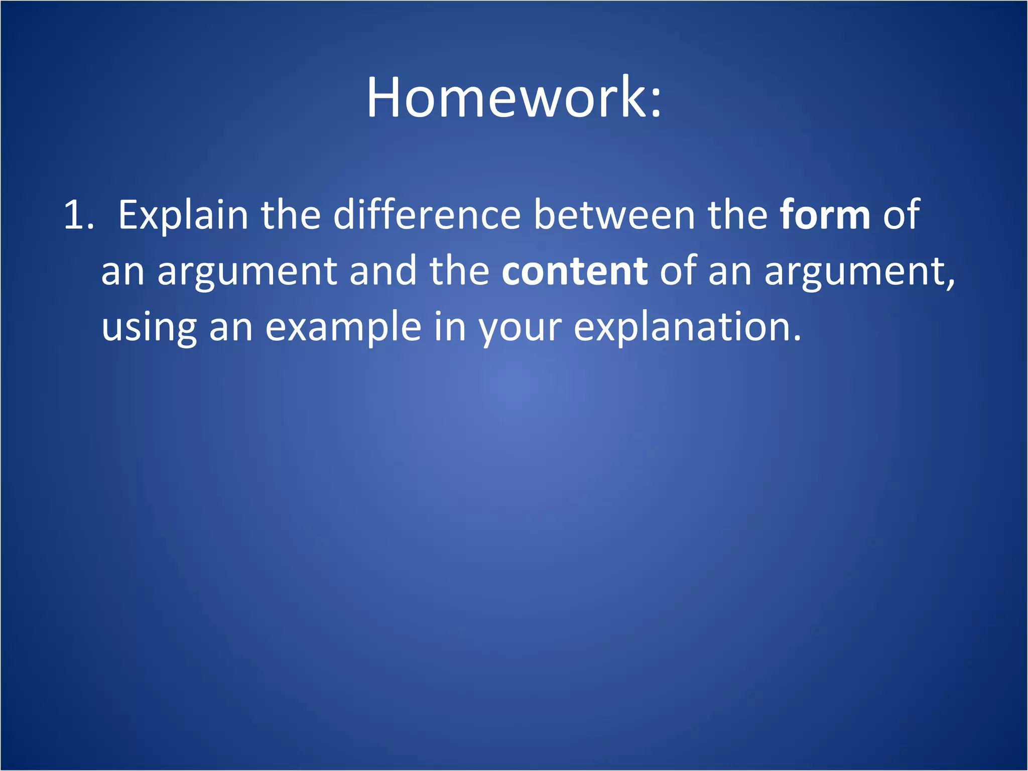 Deductive and Inductive Arguments | PPT