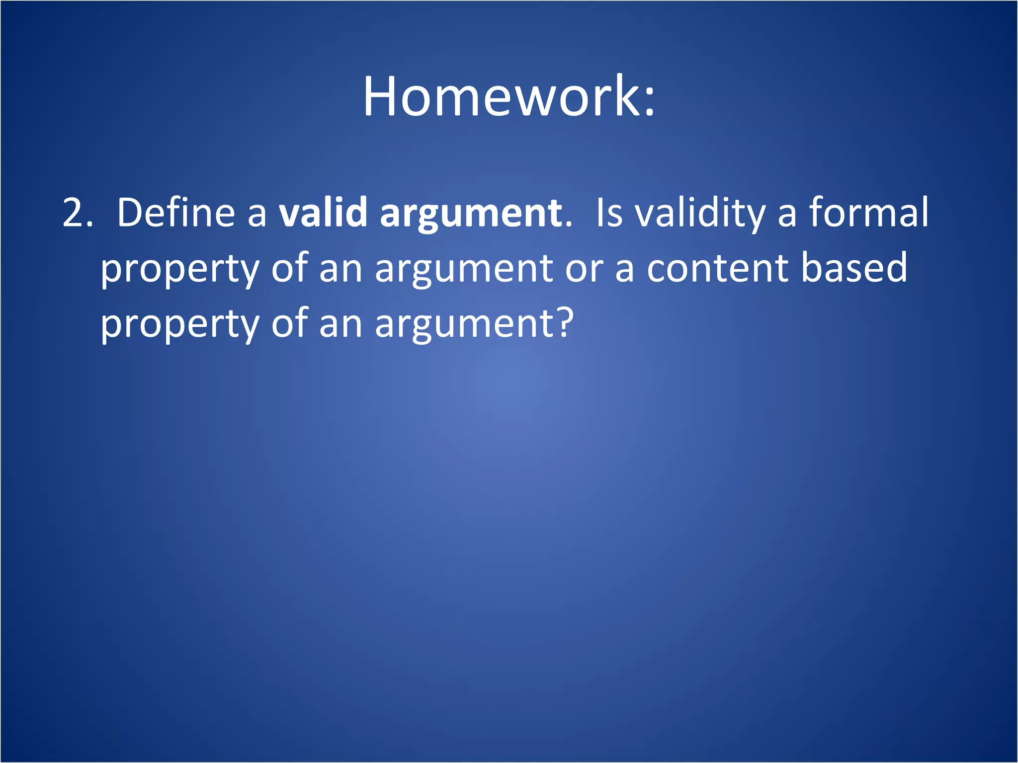 Deductive and Inductive Arguments | PPT