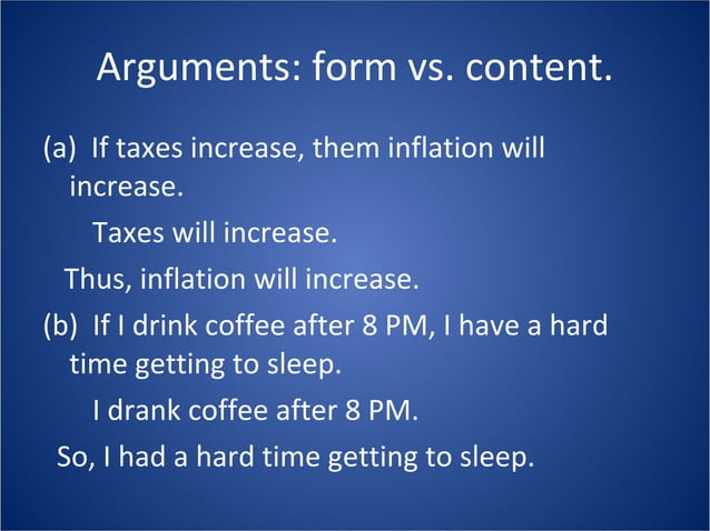 Deductive and Inductive Arguments | PPT