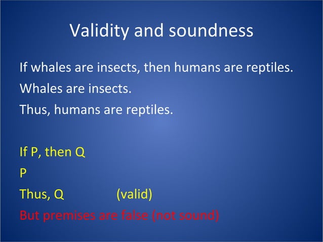 Deductive And Inductive Arguments Ppt