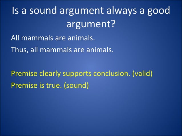 Deductive and Inductive Arguments | PPT