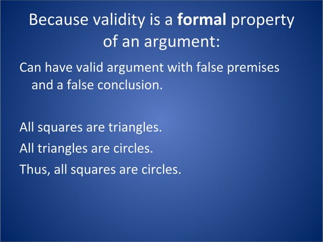 Deductive And Inductive Arguments Ppt