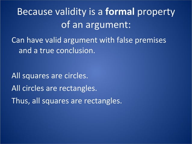 Deductive And Inductive Arguments Ppt