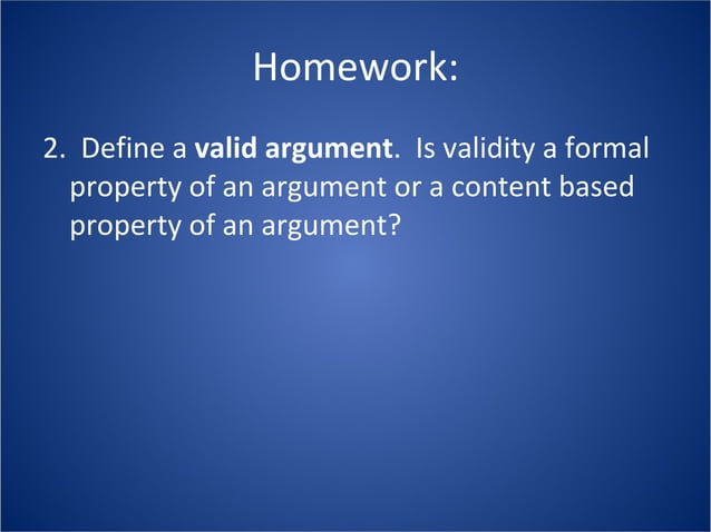 Deductive and Inductive Arguments | PPT