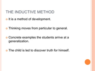 Deductive and inductive method | PPTX
