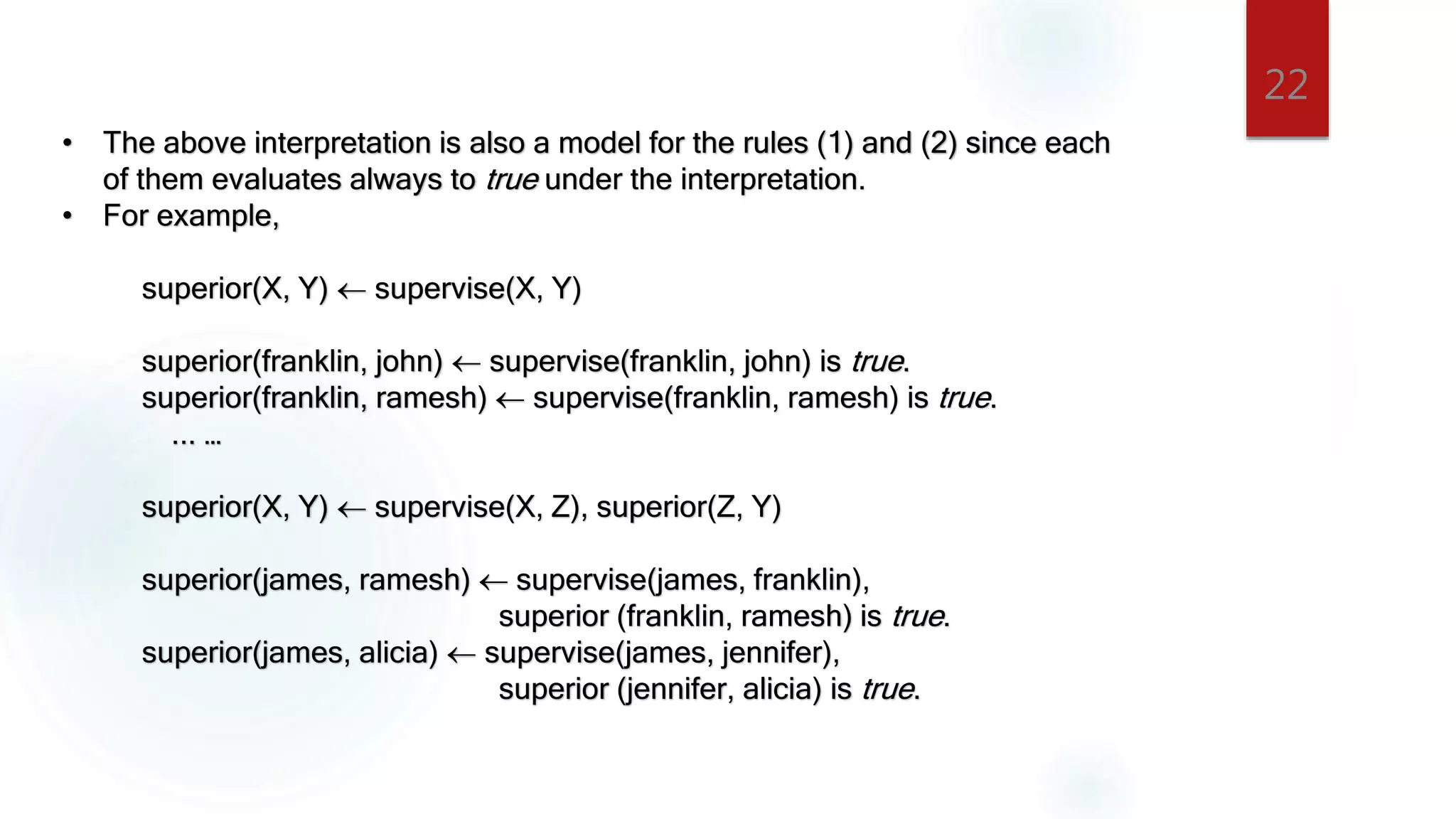 Deductive databases | PPTX