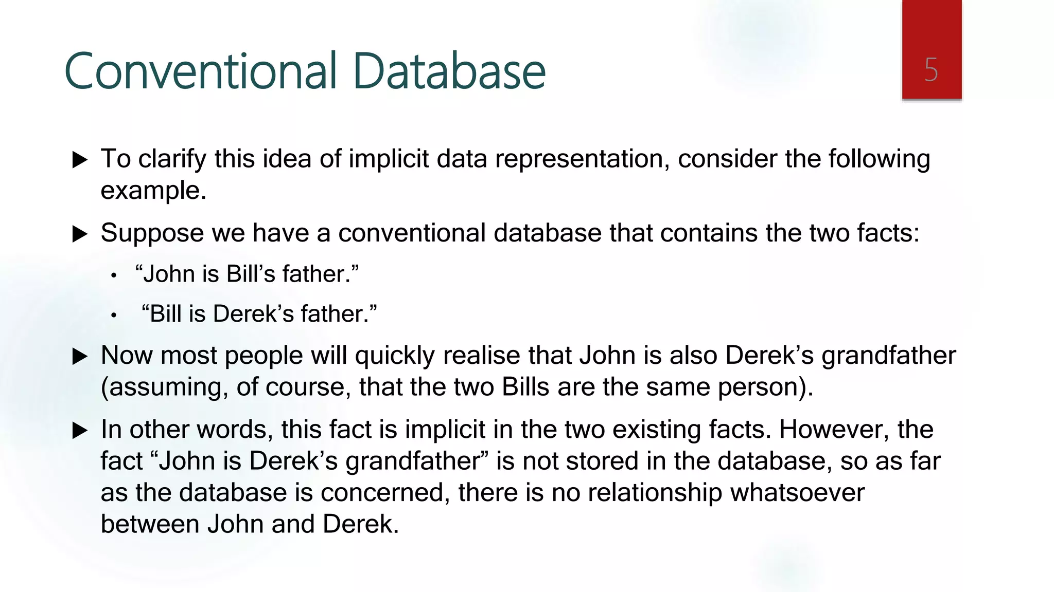 Deductive databases | PPTX