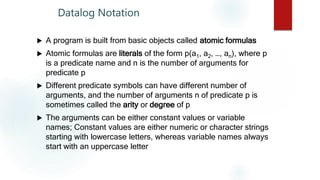 Deductive databases | PPTX