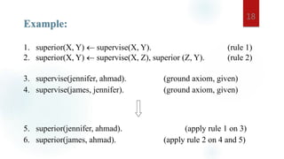 Deductive databases | PPTX