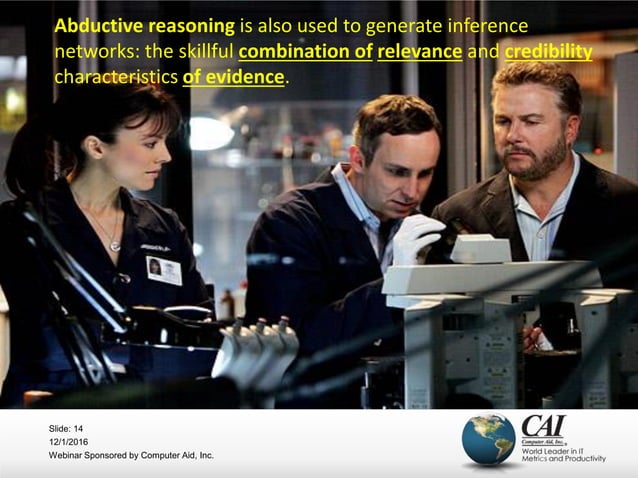 Deductive Inductive And Abductive Reasoning And Their Application In