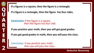 Deductive reasoning | PPTX