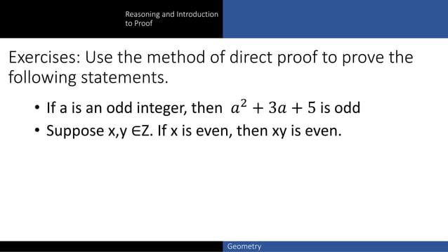 Deductive Reasoning.pptx | Chemistry | Science
