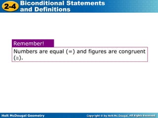 Deductivereasoning and bicond and algebraic proofs | PPT