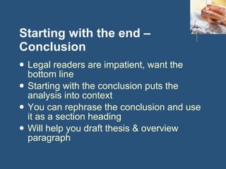 Deductive reasoning and irac | PPT