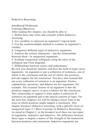 Deductive ReasoningmoodboardThinkstockLearning Objectives.docx