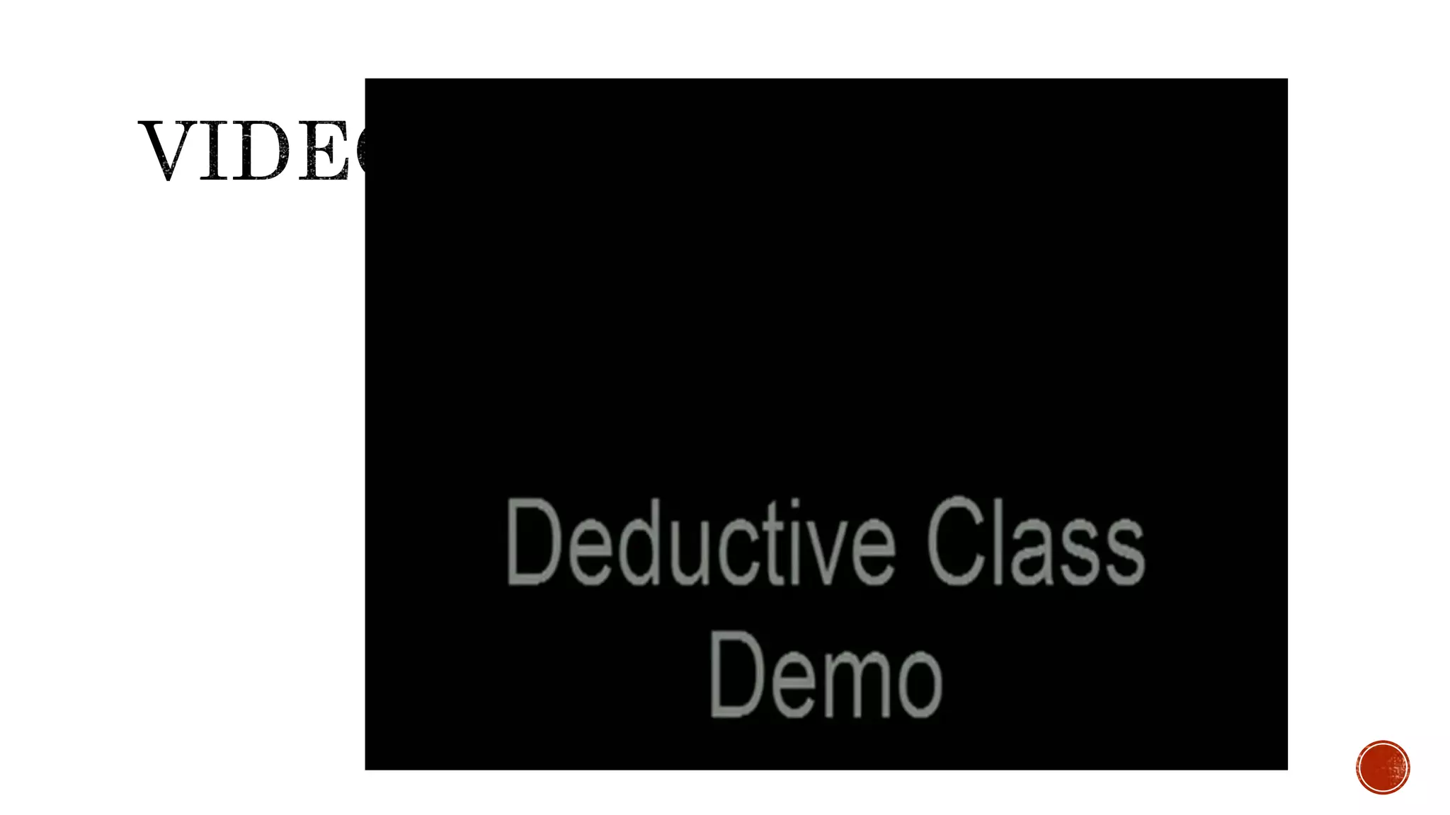 Deductive vs Inductive Learning | PPT