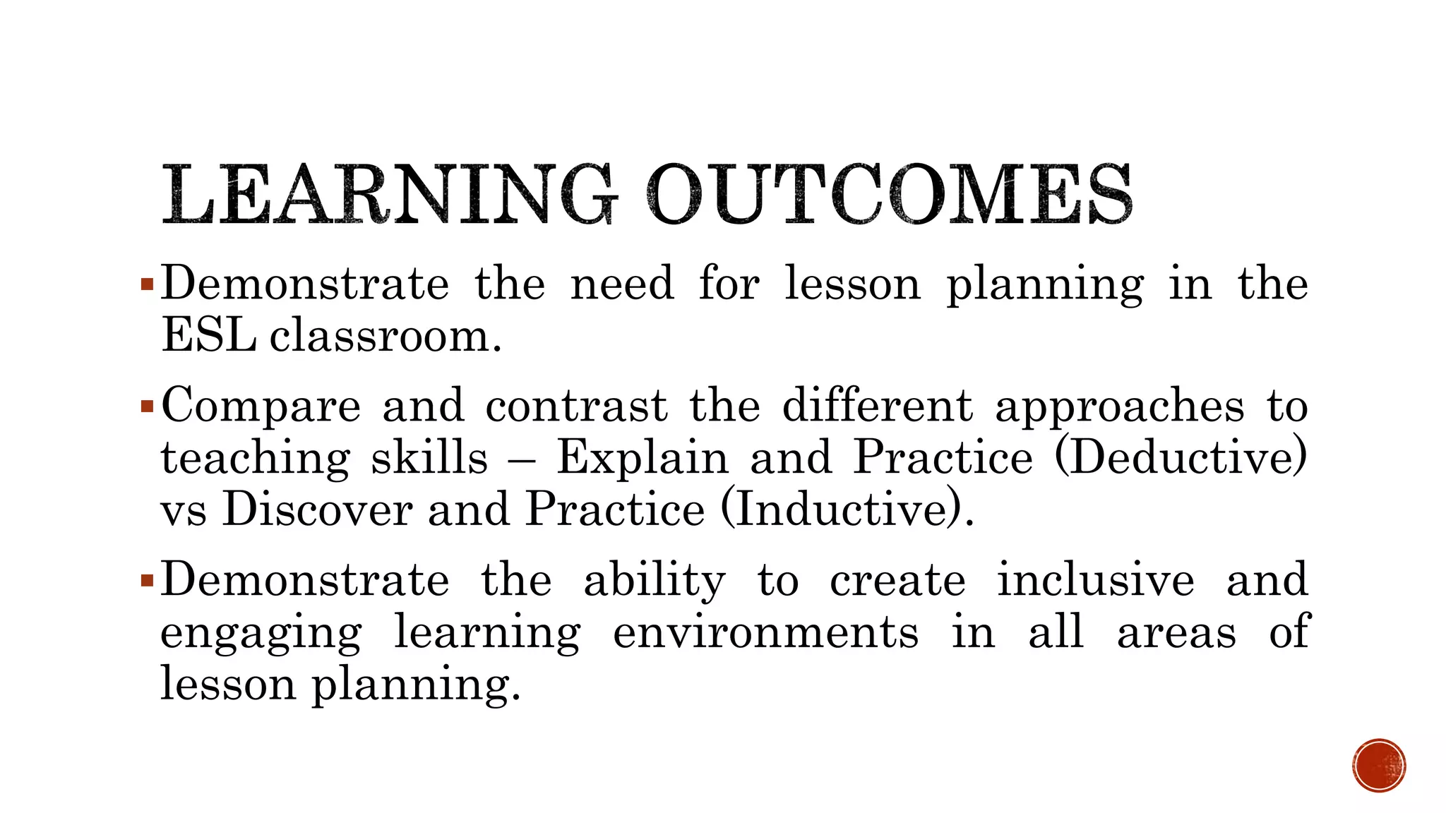 Deductive vs Inductive Learning | PPT