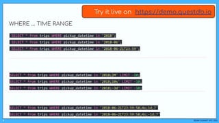 Deduplicating and analysing time-series data with Apache Beam and QuestDB | PDF | Databases ...