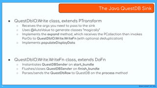 Deduplicating and analysing time-series data with Apache Beam and QuestDB | PDF | Databases ...
