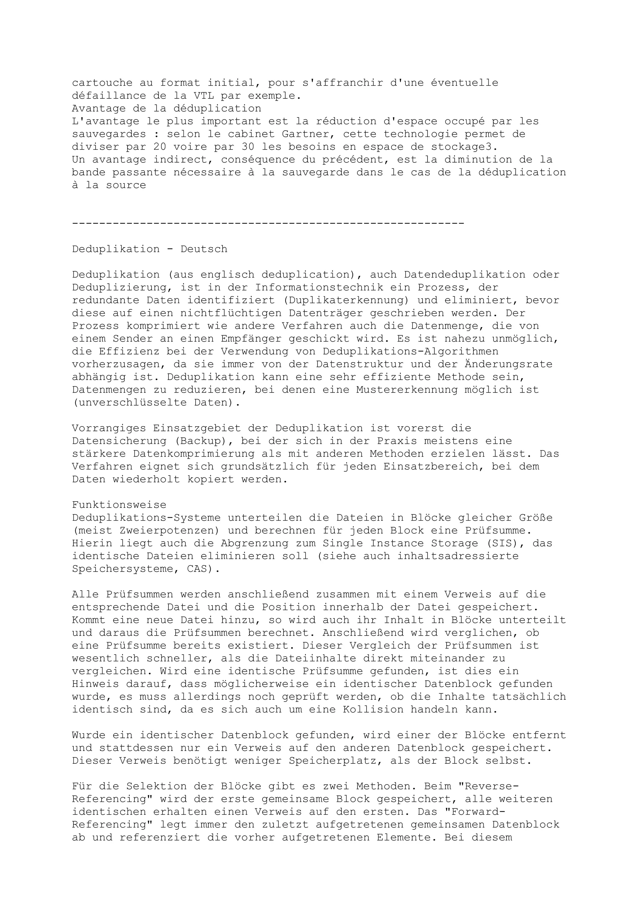 Deduplication - Remove Duplicate | PDF