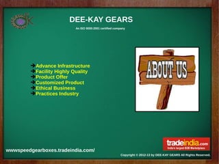 Dee Kay Gears | PPT