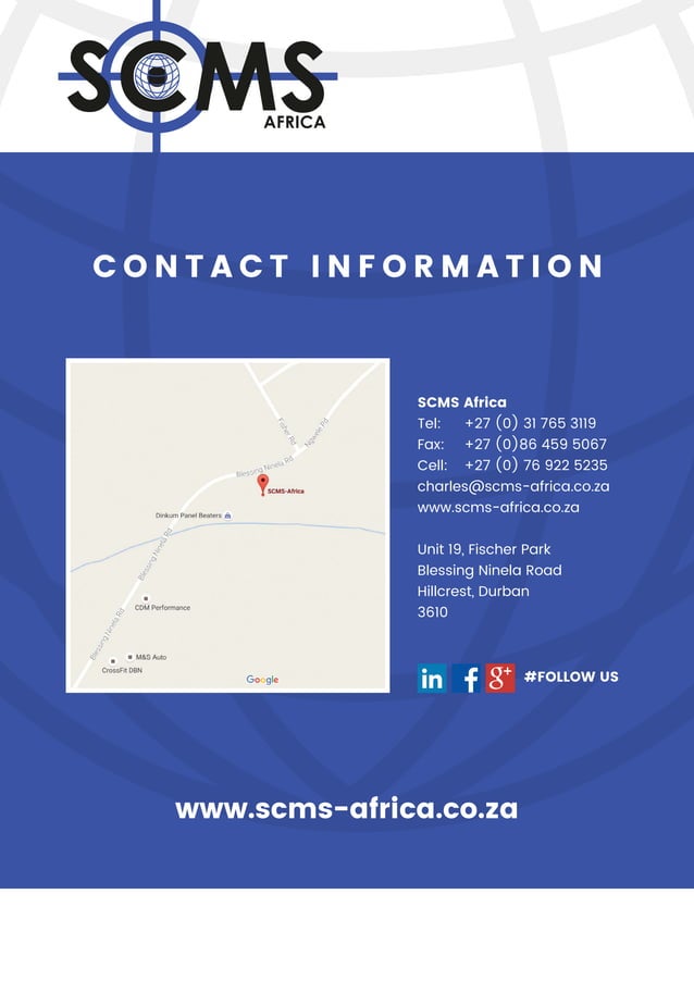 SCMS Africa Company Profile (REV6) | PDF
