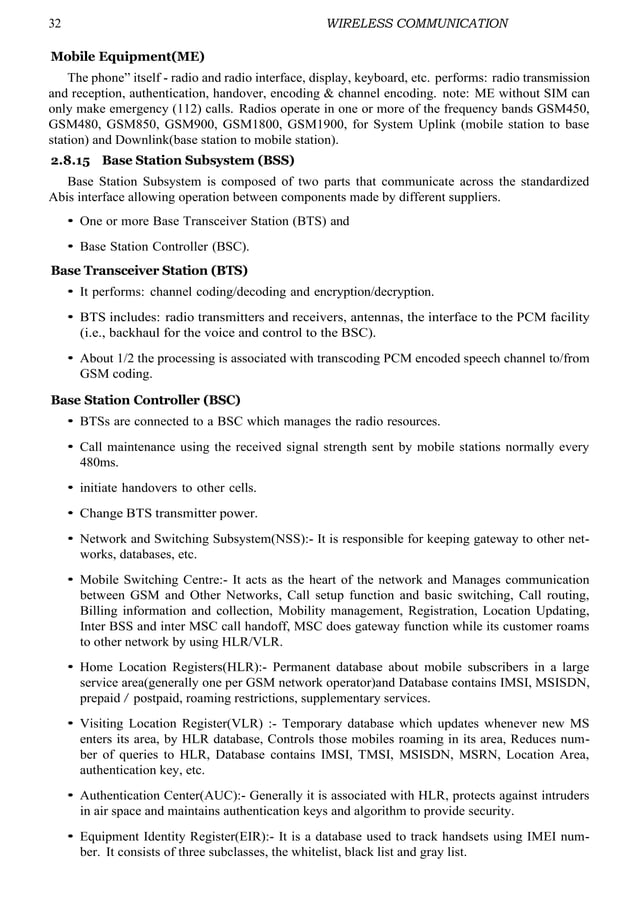 Wireless_Communication notes for revision | PDF
